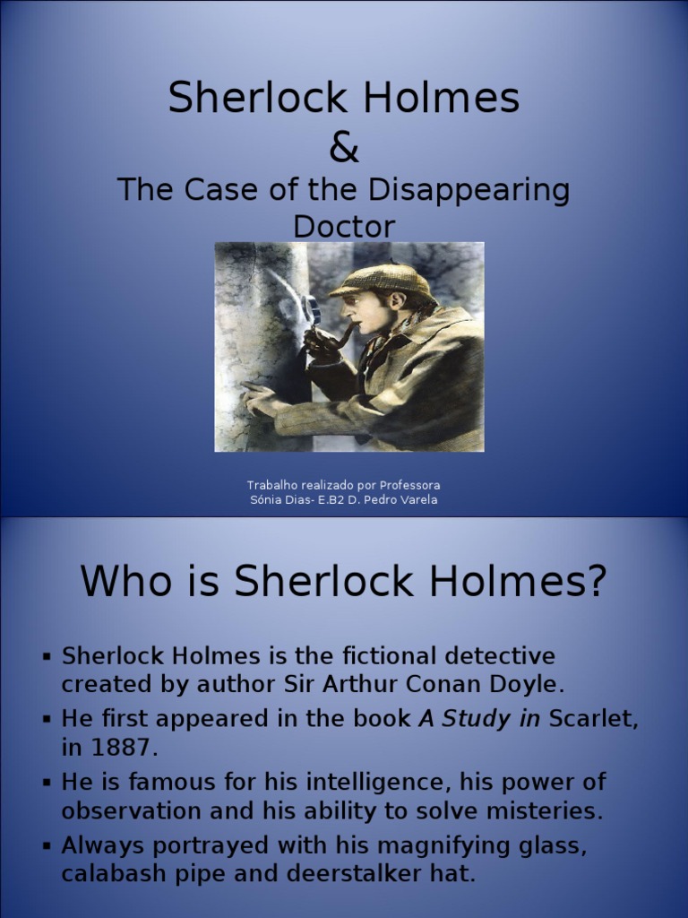 Sherlock Holmes: The Kidnapped Doctor | PDF | Dr. Watson | Sherlock Holmes