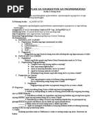 Esp 5 Quarter 1 Week 1 Self-Learning Module | PDF