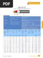 Cable Size & Current Rating Chart | PDF