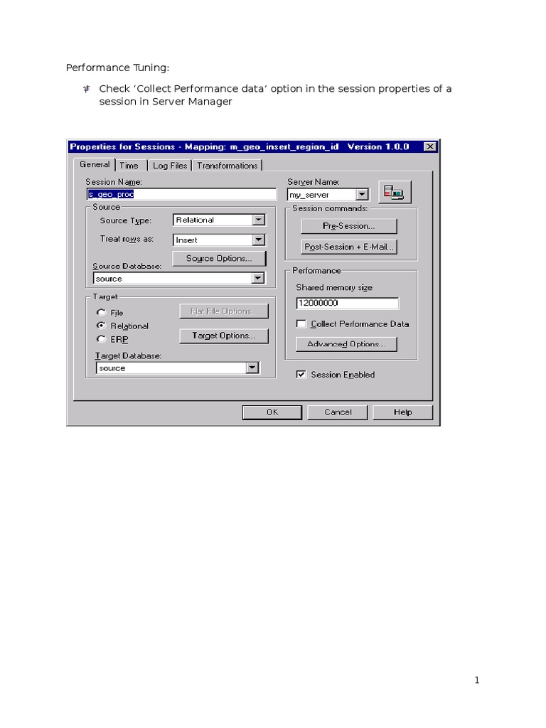 Performance Tuning | PDF | Business | Computers