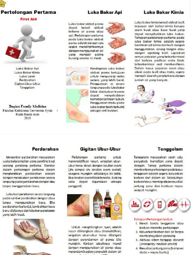 Leaflet Luka Bakar | PDF