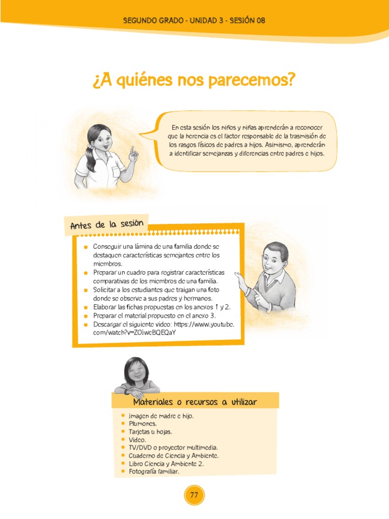Herencia y Rasgos Familiares en Niños | PDF | Herencia | Hipótesis