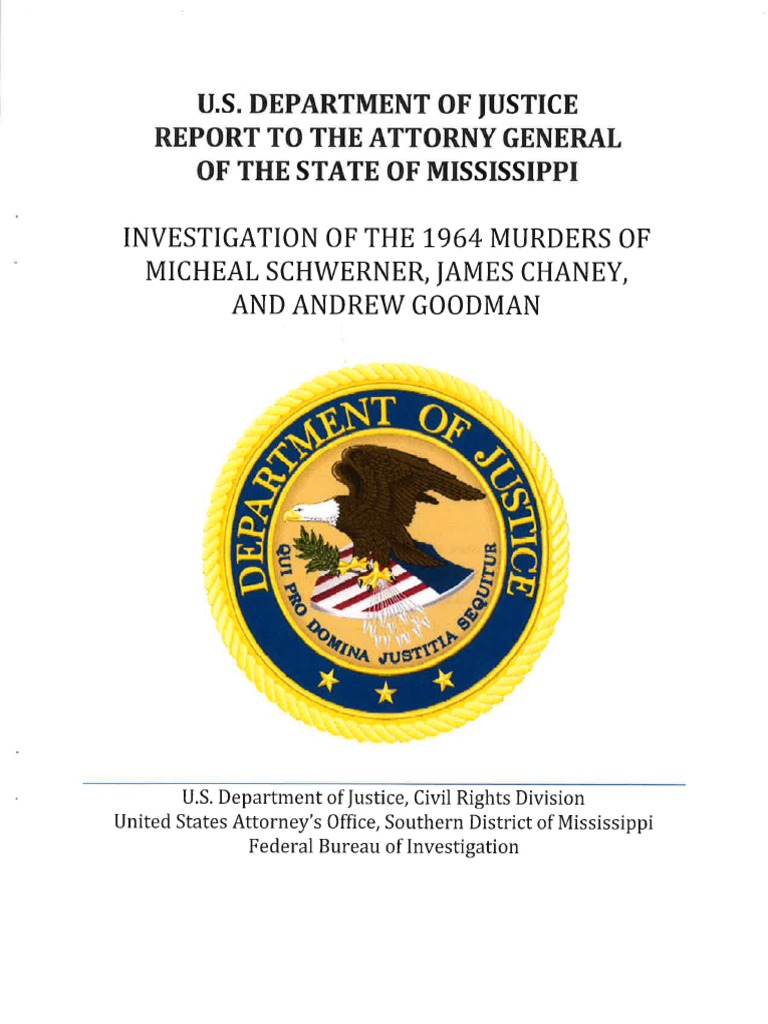 'Mississippi Burning' Investigation | PDF