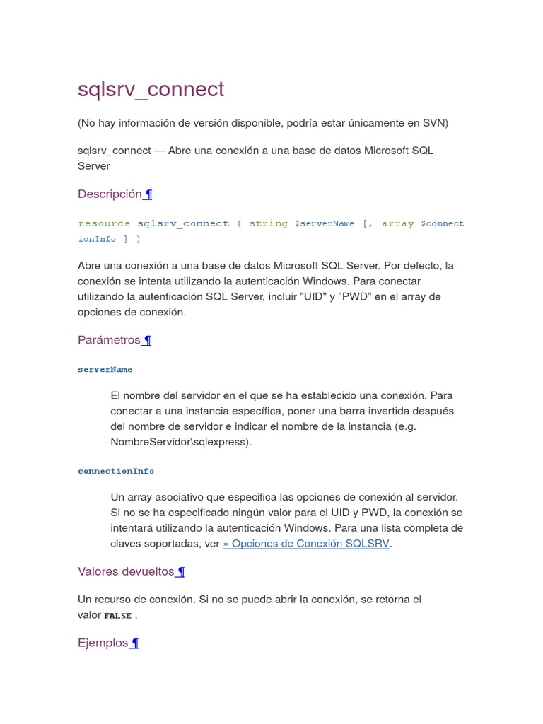 SQLSRV | Descargar gratis PDF | Contraseña | Servidor SQL de Microsoft