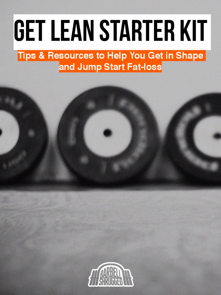 Barbell Shredded Get Lean Starter Kit Rev1-1 | PDF | Dieting | Roasting