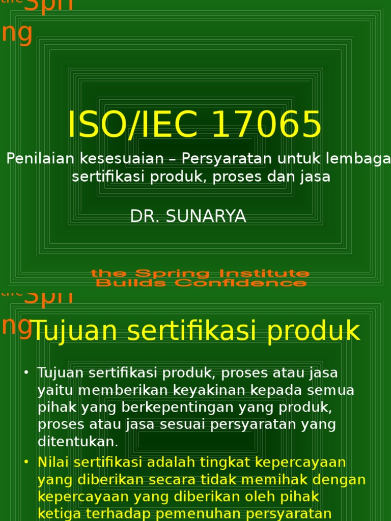 Iso Iec-17065 | PDF