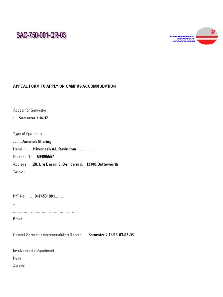 Appeal Form To Apply On 4414 | PDF | Politics