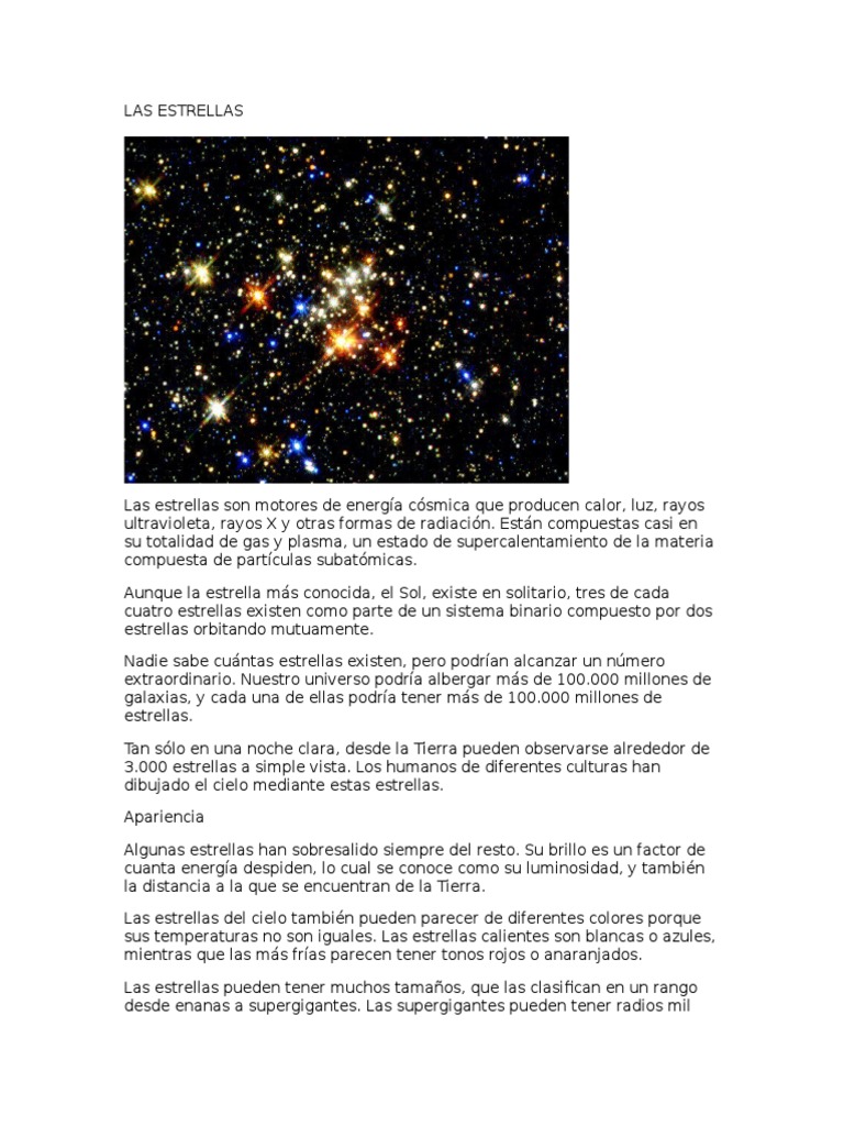 Las Estrellas | PDF | Estrellas | Dom