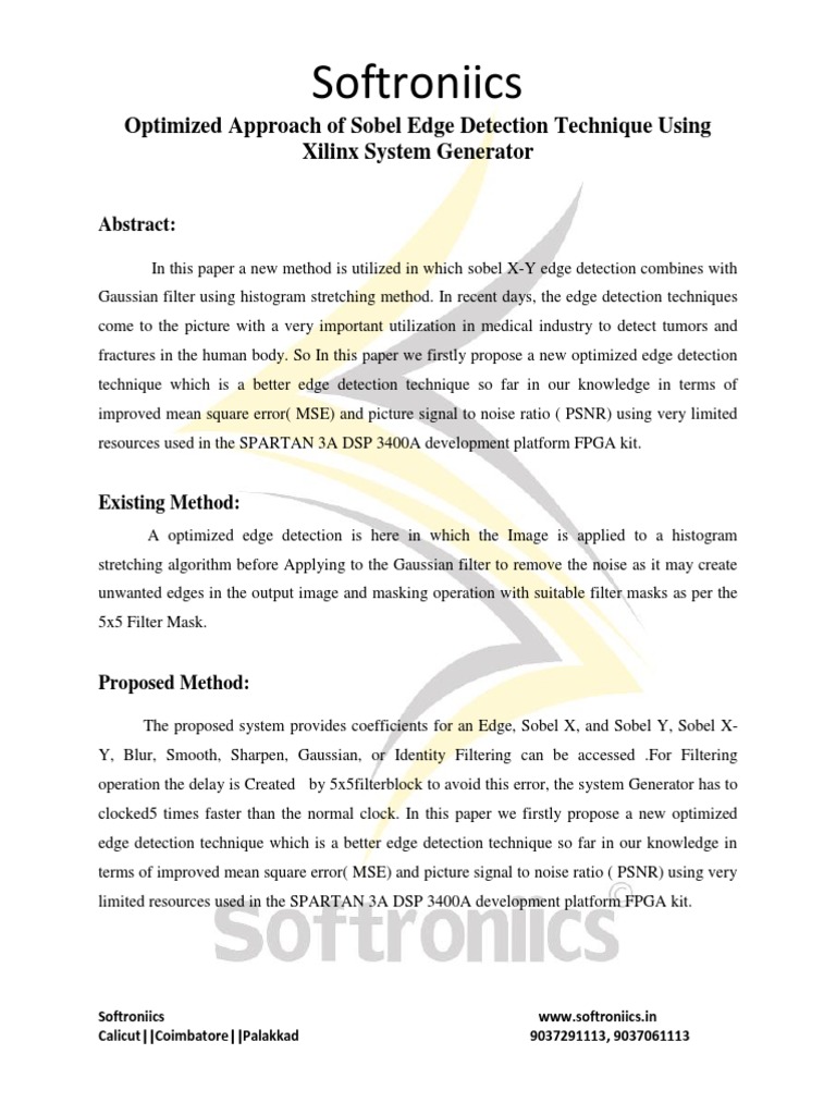 10optimized Approach Of Sobel Edge Detection Technique Using Xilinx System Generator Download 9474