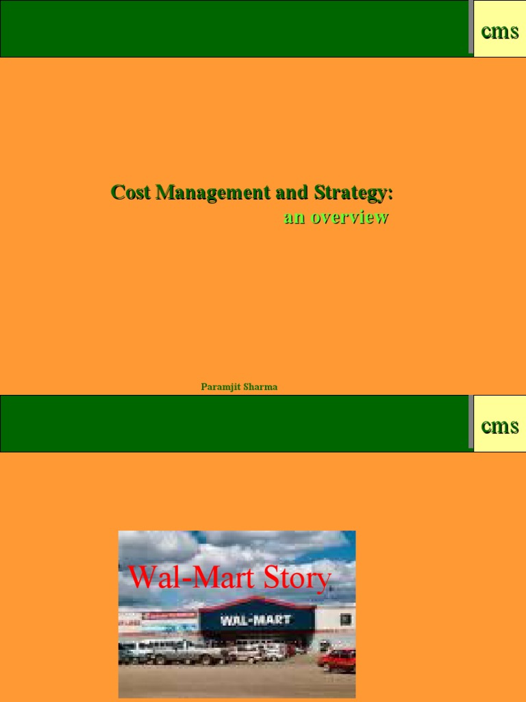 Strategic Cost Management | PDF | Strategic Management | Market (Economics)