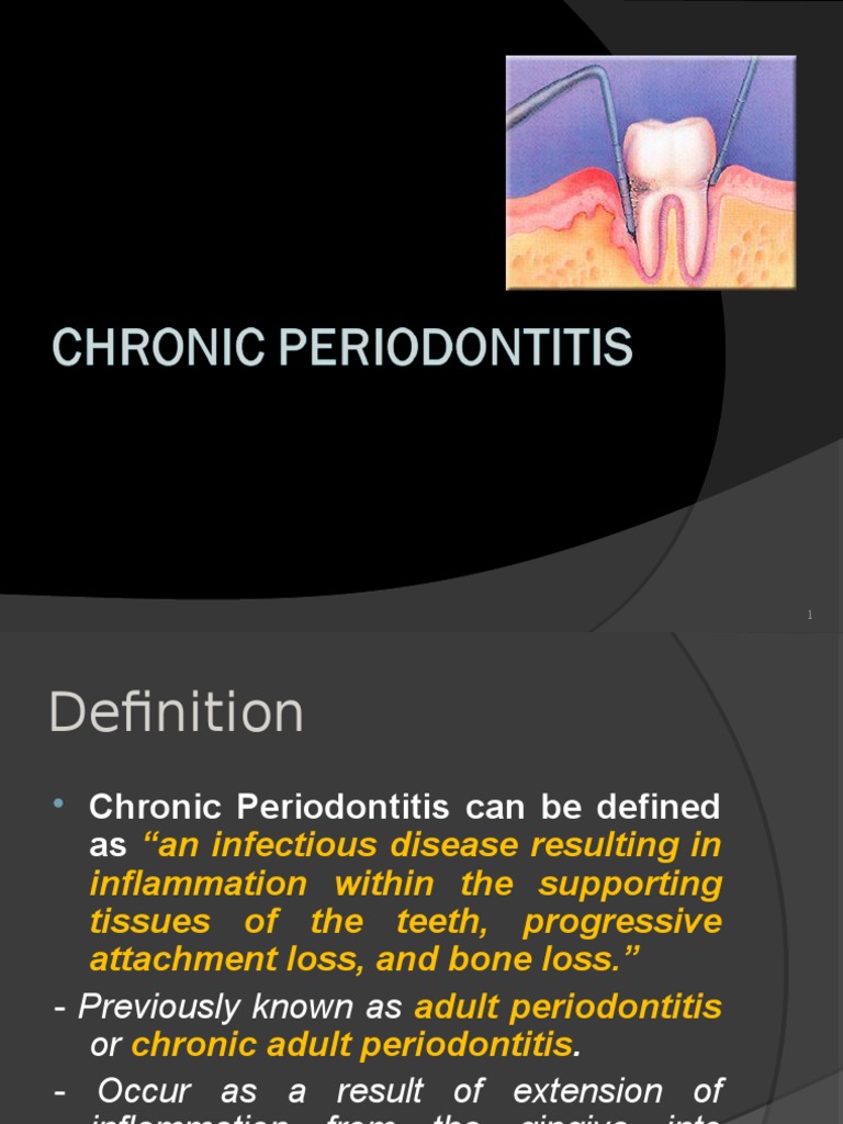 Understanding Chronic Periodontitis | PDF | Dentistry | Mouth