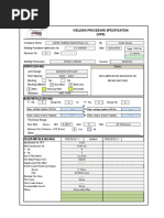 ASME IX Sample WPS GTAW SMAW | PDF | Welding | Construction