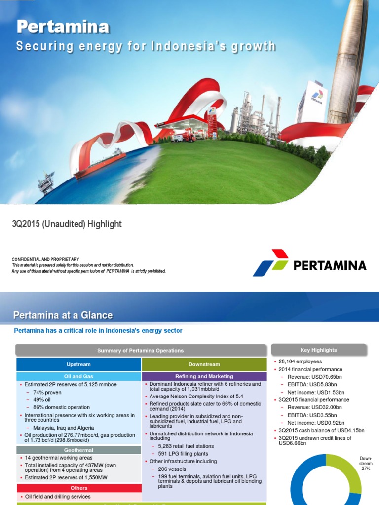 Pertamina's Energy Sector Role | PDF | Natural Gas | Liquefied Natural Gas