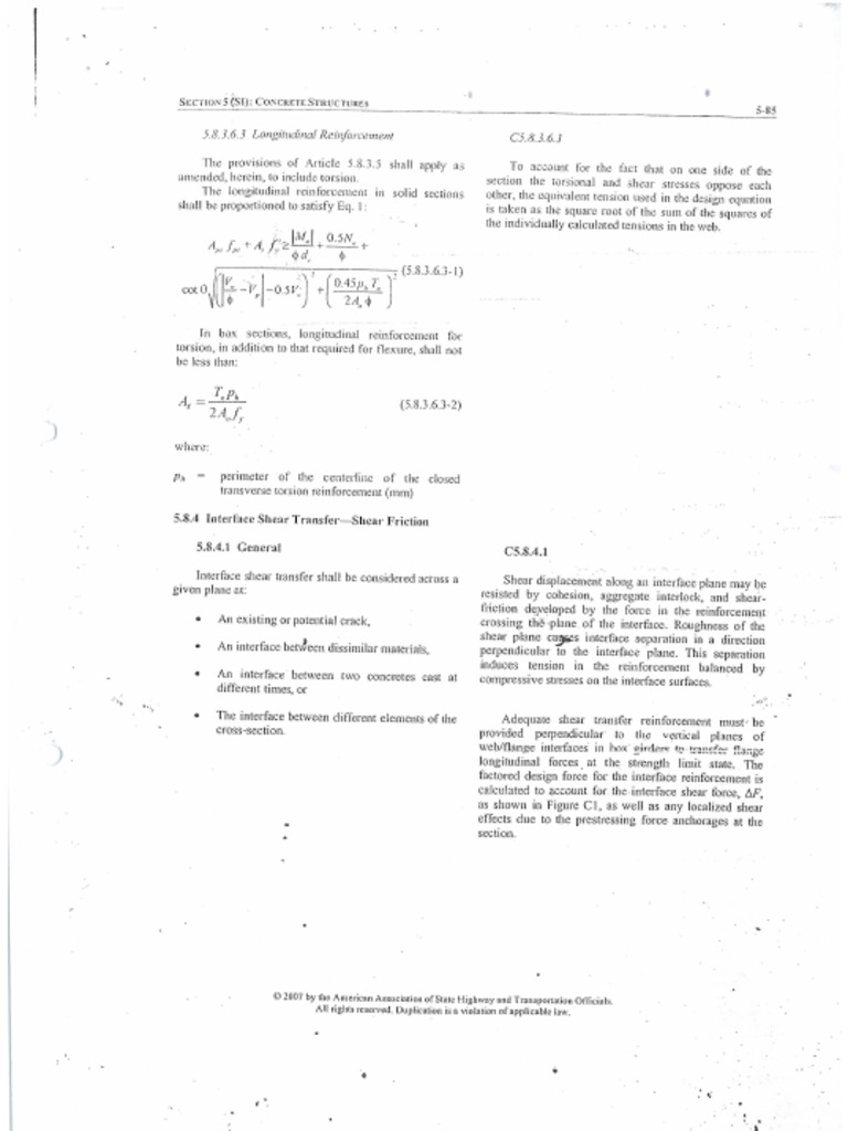 AASHTO LRFD Bridge Design Specifications PDF | PDF