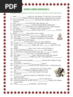 C1 Tenses Exercise C1 | PDF | English Language