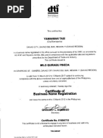 Sample DTI Permit Template | PDF