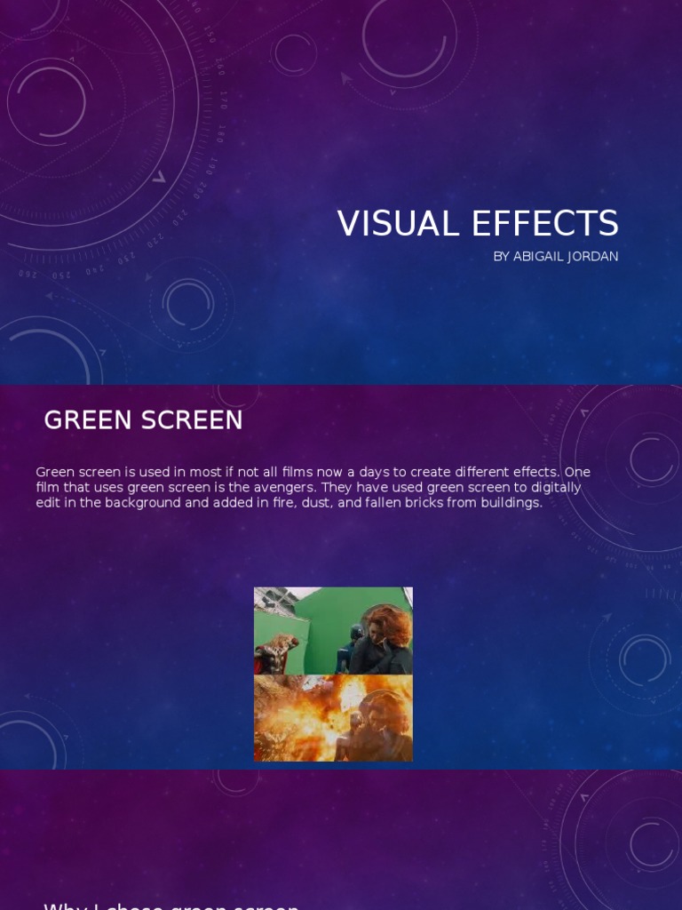 Green Screen and CGI in Film Effects | PDF