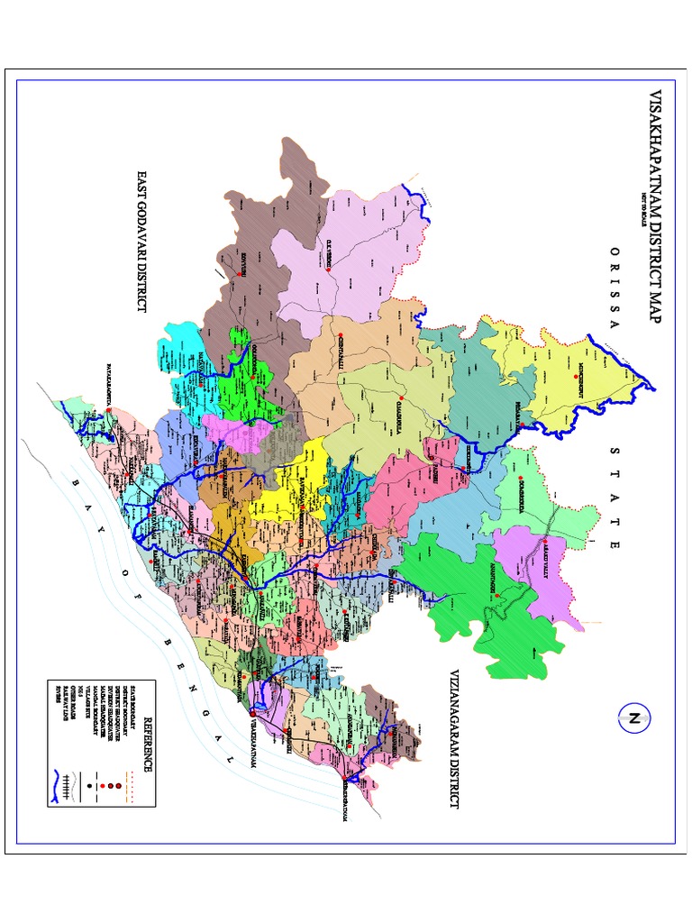 Visakhapatnam Mandal Village Map | PDF