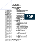 List of Bacteria 40 Scientific Names With 40 Common Names | PDF ...