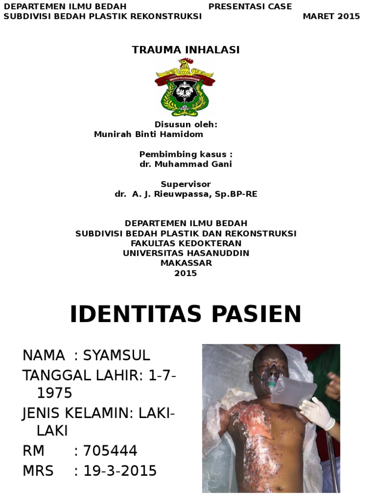 Trauma Inhalasi | PDF