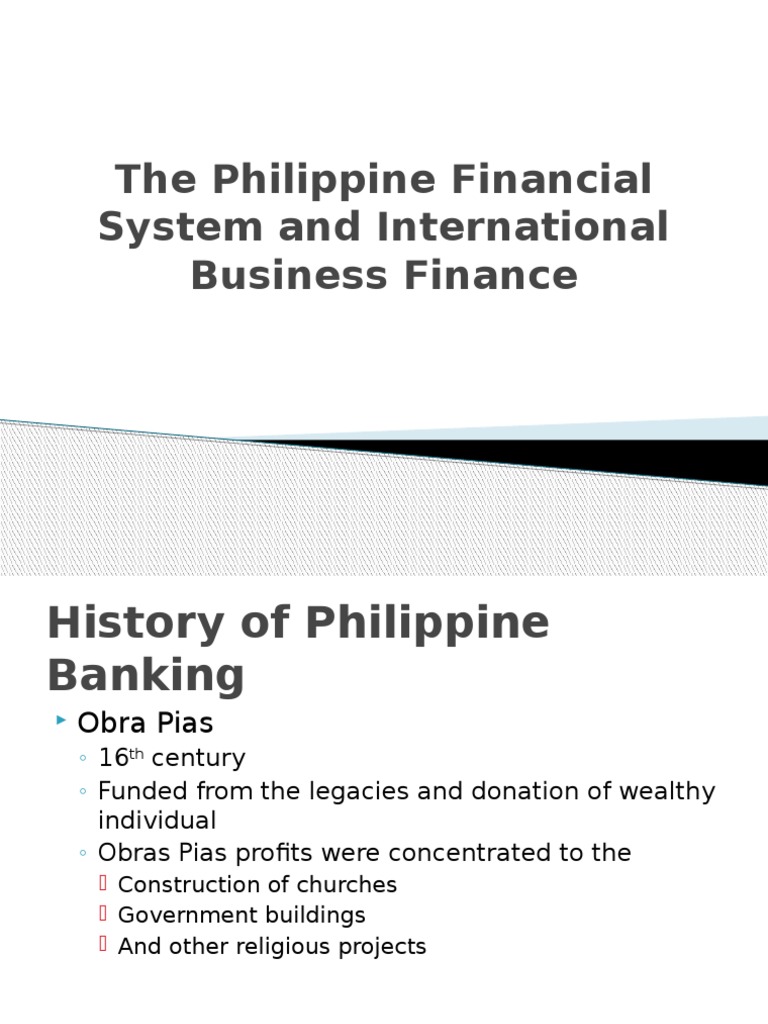 Philippine Banking and Finance History | PDF | Stock Market | Banks