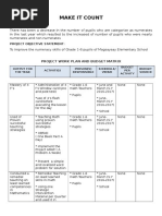 Sample Project Workplan and Budget Matrix | PDF