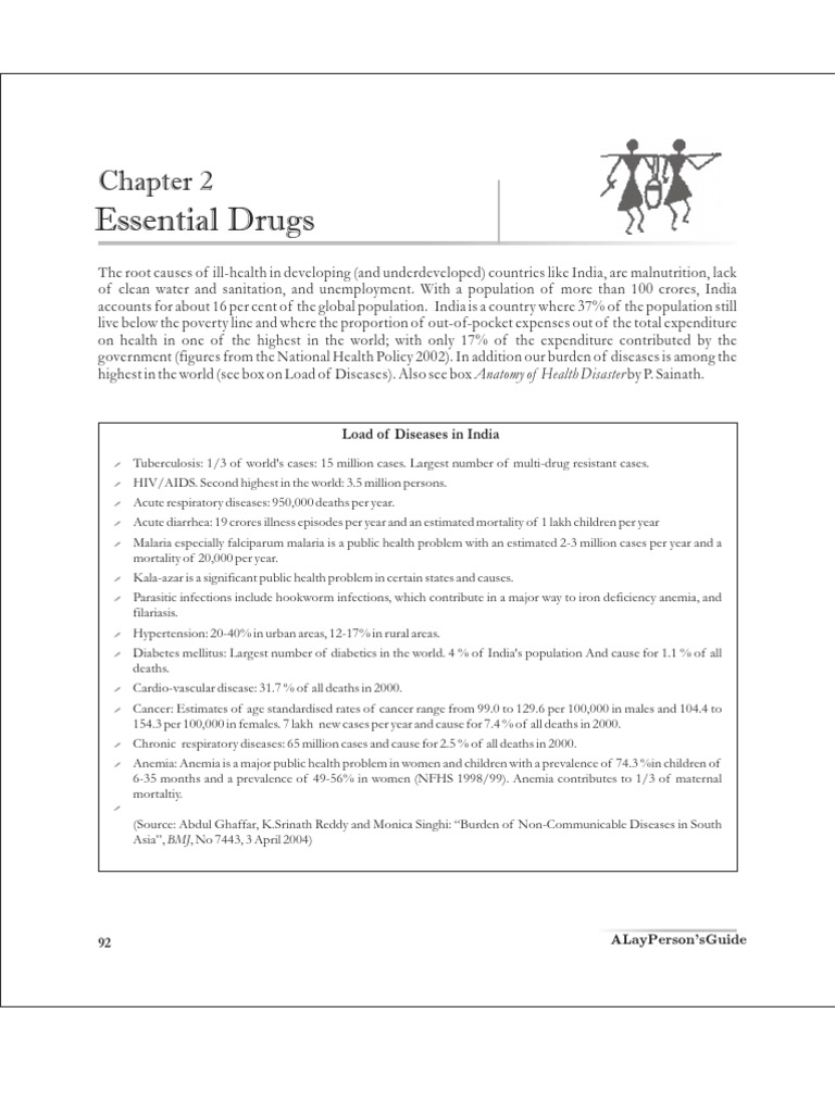 Chapter 2 Essential Drugs | PDF | Generic Drug | Antimicrobial Resistance