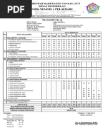 9 Contoh Form Transkrip Nilai Siswa | PDF