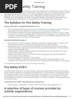 Monthly Fire Warden Checklist | PDF | Firefighting | Fires