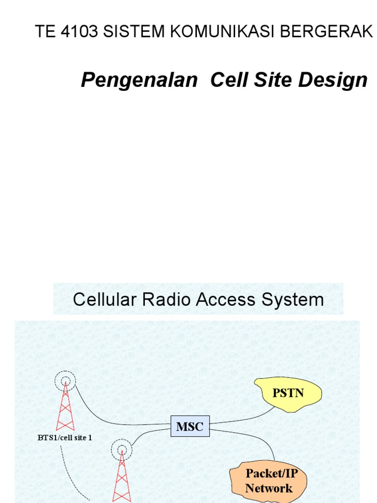 Cell Site Design | PDF | Antenna (Radio) | Amplifier