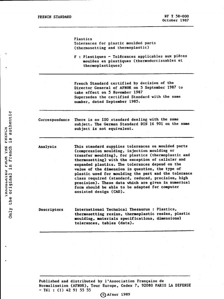 NFT 58000 - en | PDF