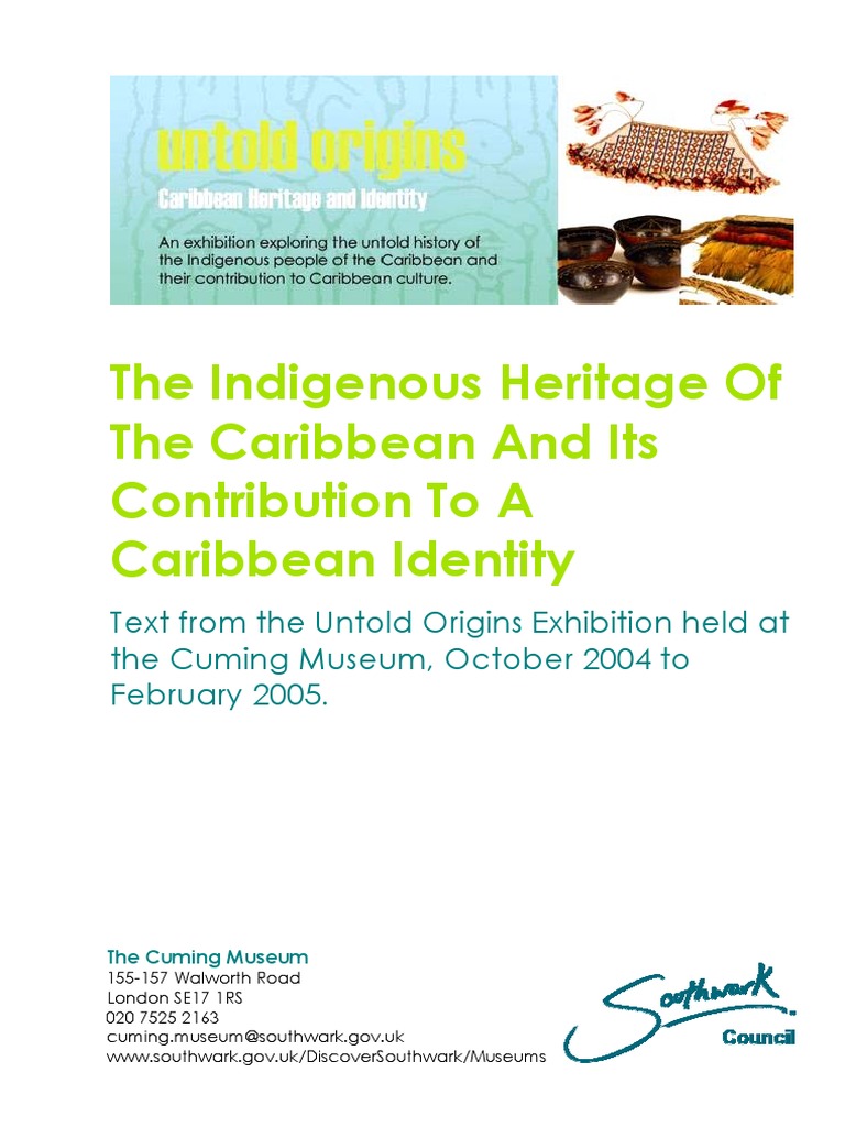 The Full Untold History of The Indigenous People of The Caribbean | PDF ...