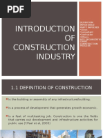 Module 1.1 Introduction To Construction Industry | PDF | Economic ...