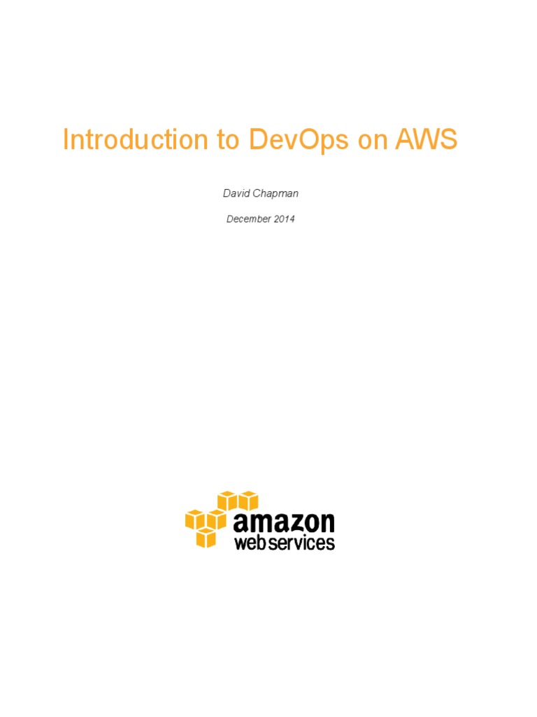 Aws Devops | PDF | Amazon Web Services | Agile Software Development