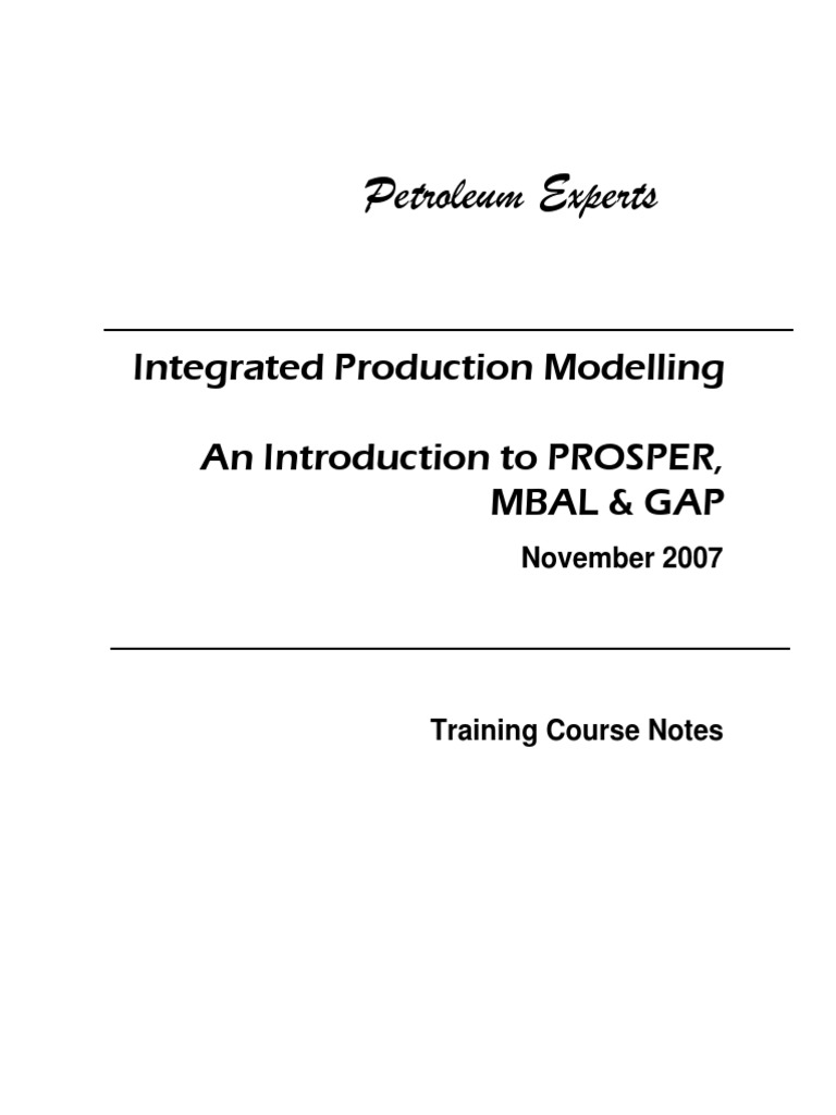 Training Course Notes PDF | PDF | Petroleum Reservoir | Pressure