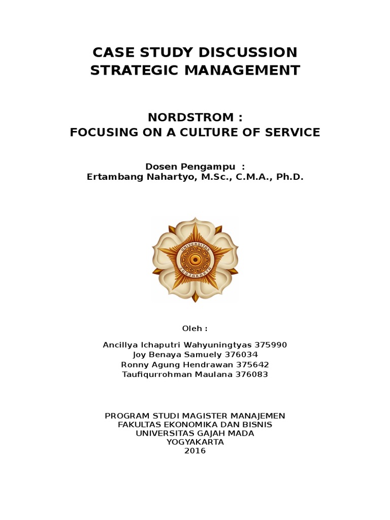 Case Study - Nordstrom | PDF