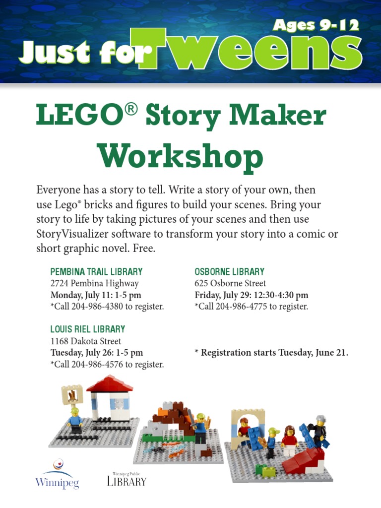 LEGO Story Maker Workshop for Tweens | PDF