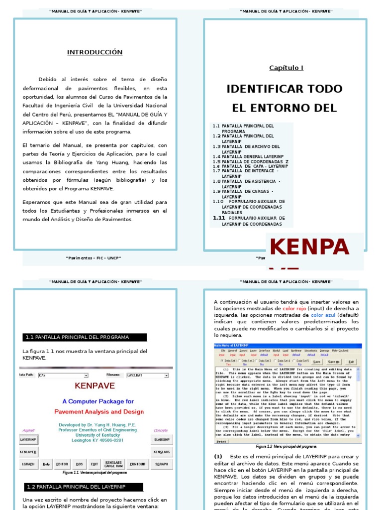 Manual Kenpave | PDF | Point and Click | Ventana (informática)