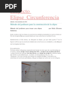 Metodos Trazado Elipse | PDF