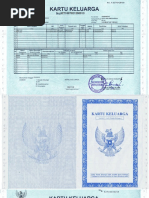 Blanko KK Kosong ASLI | PDF