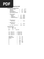 Design Calculation Sheet - Cable Trench Recalcs | PDF | Beam (Structure ...