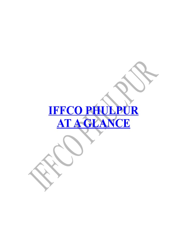 Iffco Phulpur Project On Power Plant | PDF | Inductor | Transformer