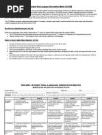 Student - Oral - Observation - Matrix SOLOM | PDF | Fluency | Vocabulary