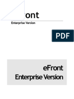 Efront User Guide For Administrators | PDF | Menu (Computing) | Microsoft Excel