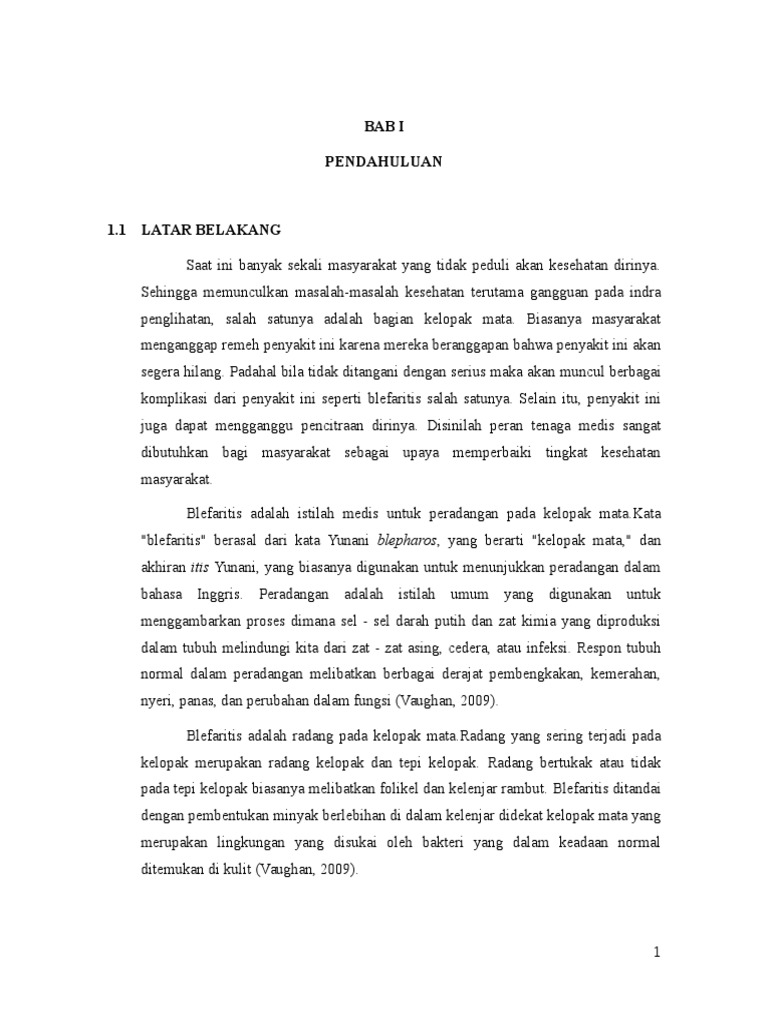 Lapsus Blefaritis | PDF