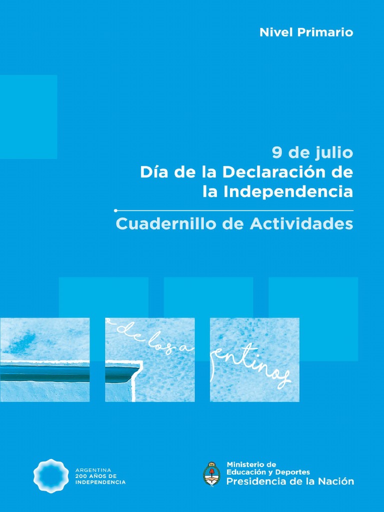 Cuadernillo Primaria. Independencia Argentina | PDF | Agitación