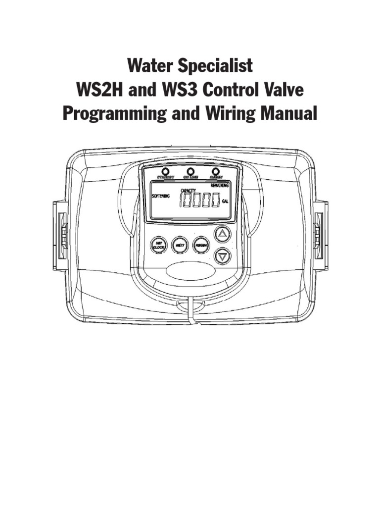 Clack.ws2H WS3.Programming | Valve | Power Supply