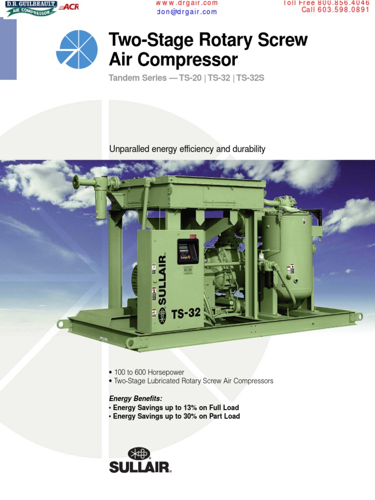 TS 32 Brochure English | PDF | Gas Compressor | Mechanical Engineering