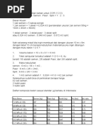 1 Meter Kubik Kayu Berapa Batang (Reng, Kaso, Papan & Balok) - Data Arsitek | PDF
