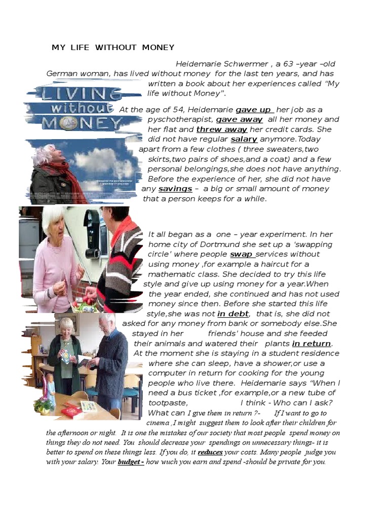 Life Without Money | PDF | Loans | Credit Card